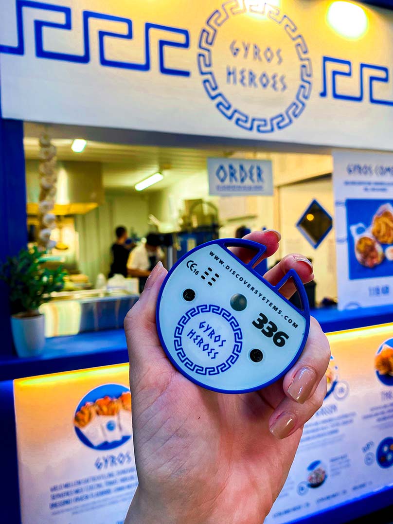 Gyros Heroes effektiviserar med tryckknappar & pucksystem